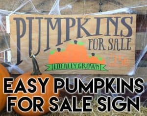Pumpkins for Sale Sign and Free SVG File - Burton Avenue