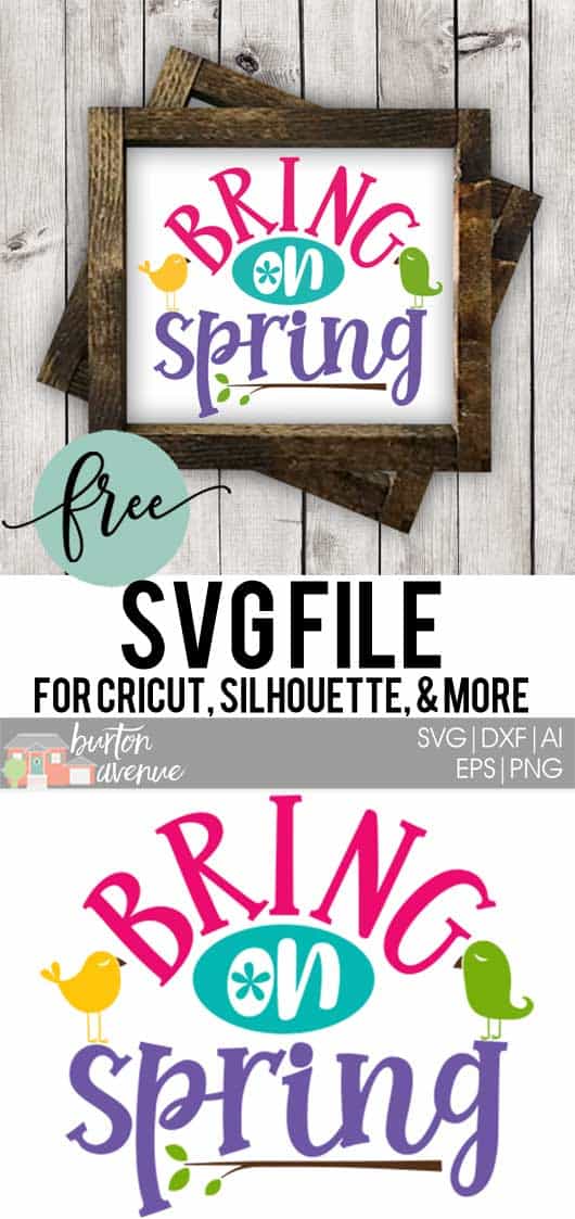 Bring on Spring - Burton Avenue