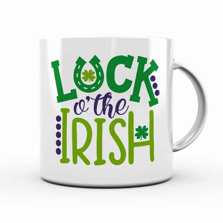 Luck o the Irish w/Dots - Burton Avenue