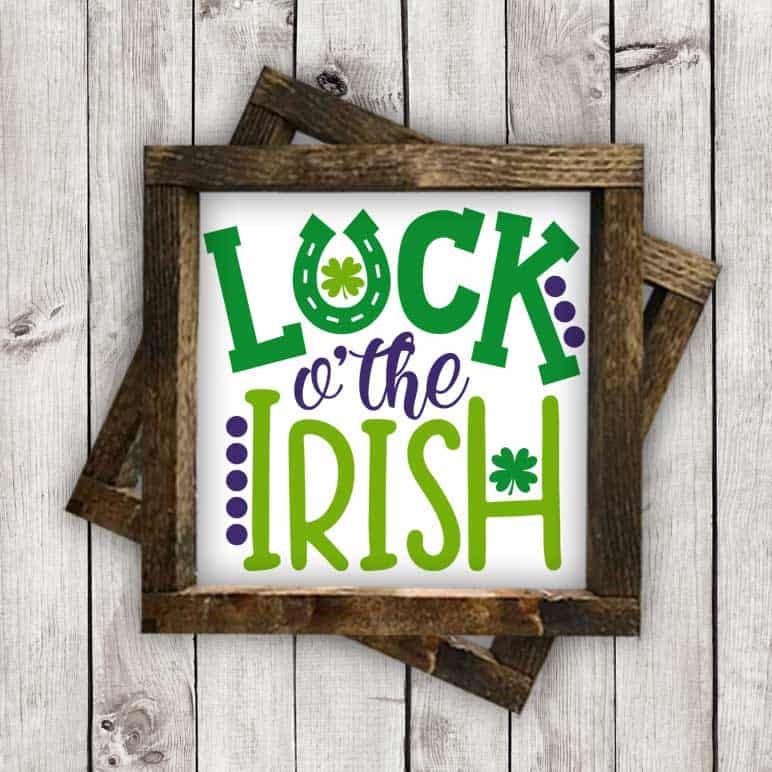 Luck o the Irish w/Dots - Burton Avenue