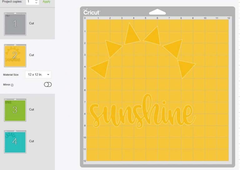 How to Cut Multi-Colored Designs in Cricut Design Space - Burton Avenue