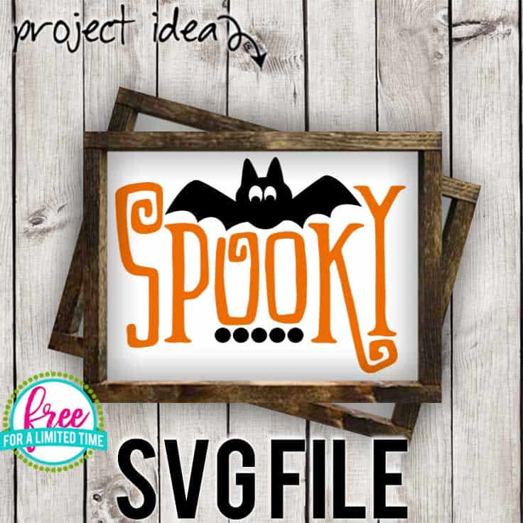 Spooky w/Bat - Burton Avenue