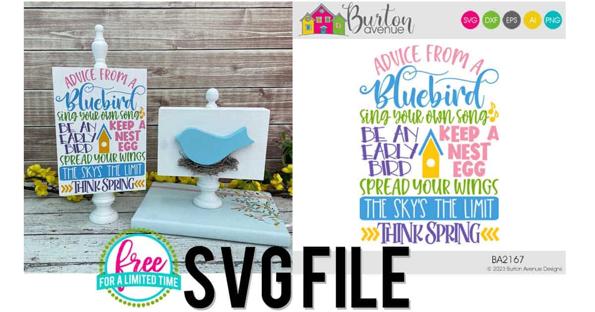 DIY Bird Themed Wood Signs - Burton Avenue