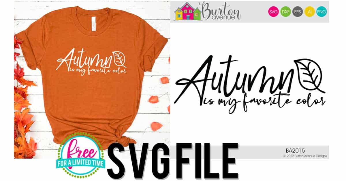 Autumn-is-My-Favorite-Color-fb - Burton Avenue