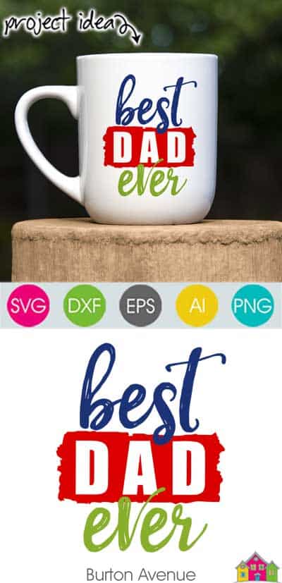 Best-Dad-Ever-Pin - Burton Avenue