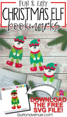 Christmas Elf Bookmarks - Burton Avenue