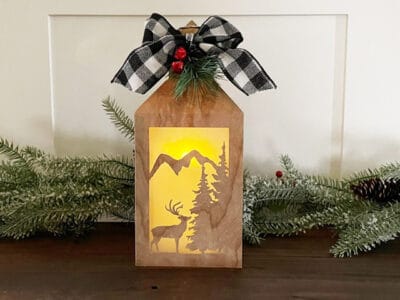 DIY Christmas Paper Lantern - Burton Avenue