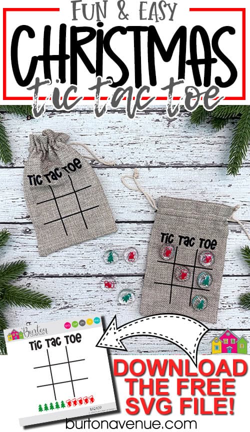 Christmas-Tic-Tac-Toe-pin - Burton Avenue