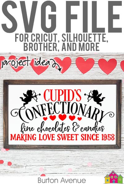Cupids-Confectionary-Sign - Burton Avenue