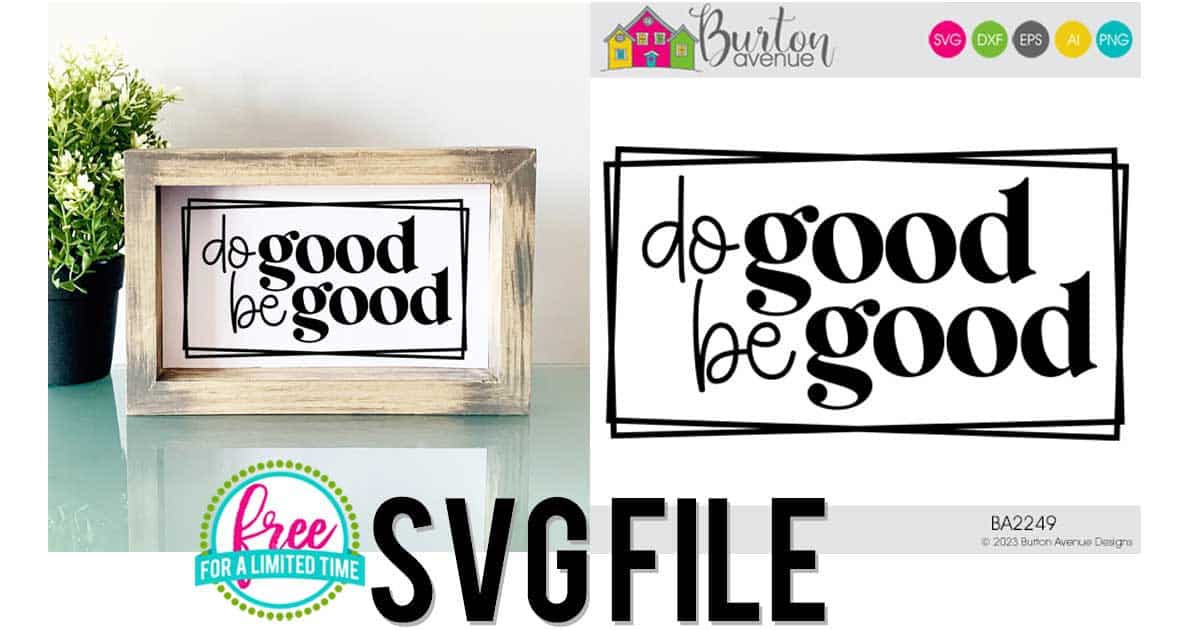 Do-Good-Be-Good-fb - Burton Avenue