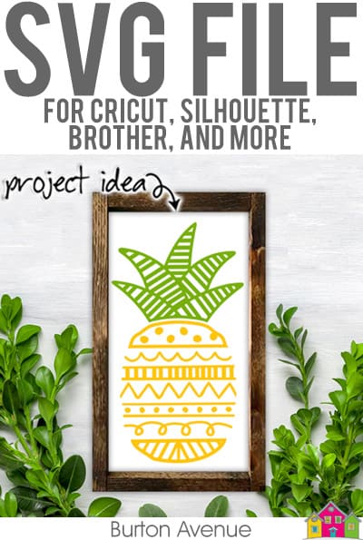 Doodle-Pineapple-Sign - Burton Avenue