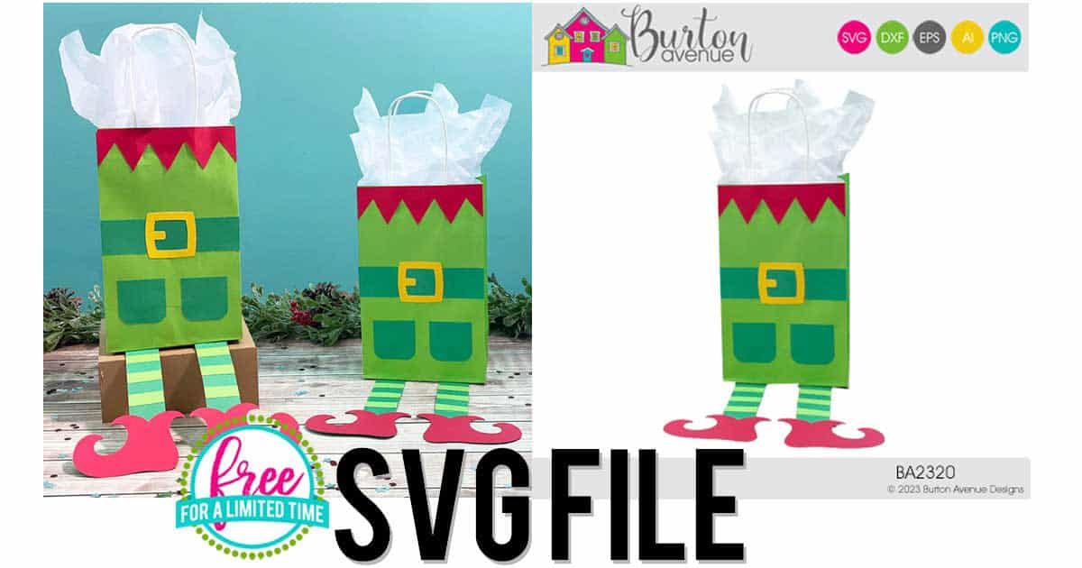 Easy Elf Gift Bag - Burton Avenue