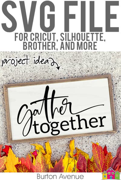 Gather-Together-sign - Burton Avenue