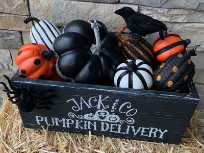 DIY Halloween Pumpkin Box - Burton Avenue