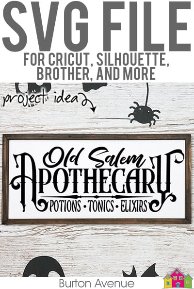 Old-Salem-Apothecary-Shoppe-Sign - Burton Avenue