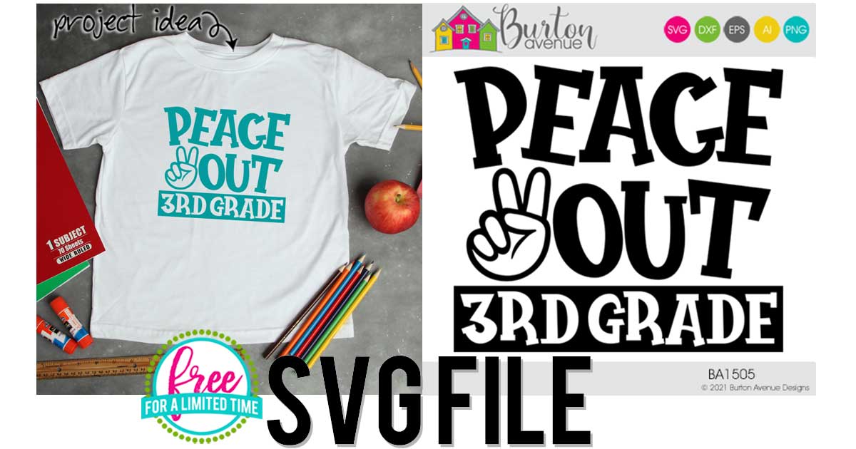 Peace-Out-3rd-Grade-FB - Burton Avenue