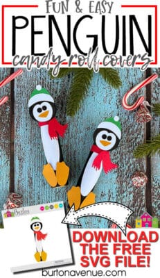 Penguin Candy Roll Cover - Burton Avenue