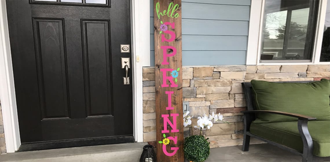 How to Make a Large Porch Sign - Burton Avenue