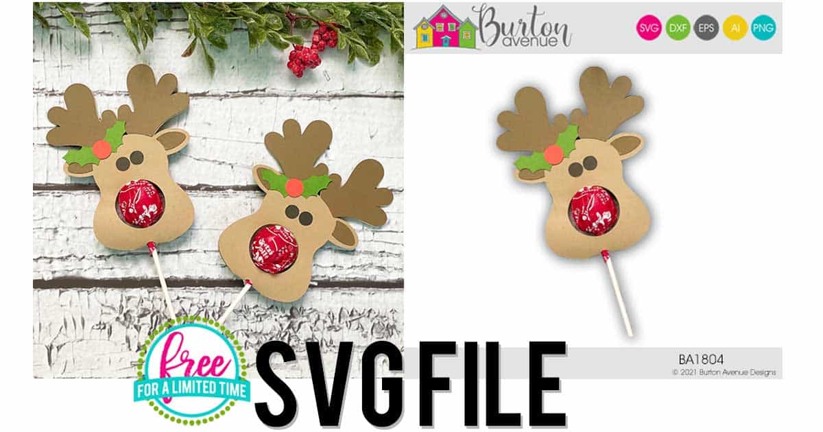 Quick Easy Tootsie Pop Reindeer Favors Burton Avenue