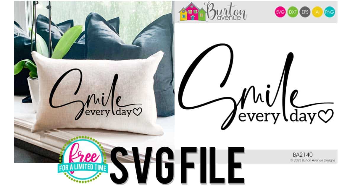 Smile-Every-Day-fb - Burton Avenue