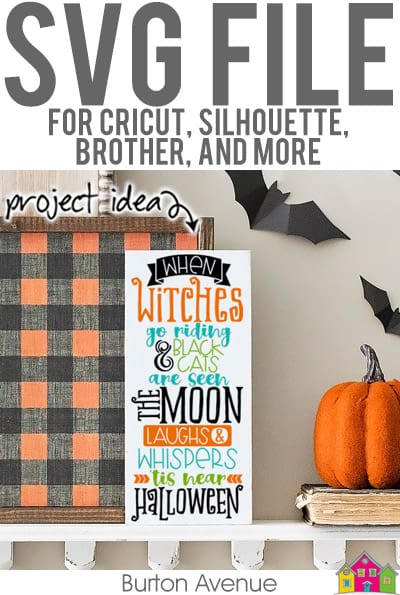 When-Witches-Go-Riding-Sign - Burton Avenue