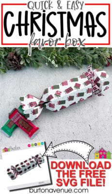 Christmas Favor Box - Burton Avenue