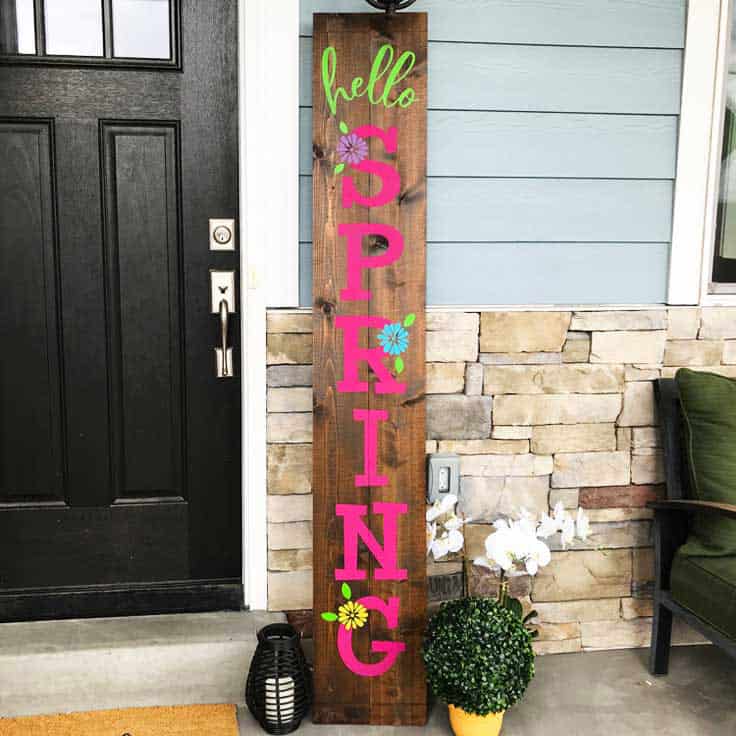 how-to-make-a-large-porch-sign - Burton Avenue