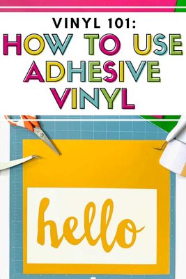Vinyl 101: How to Use Adhesive Vinyl - Burton Avenue
