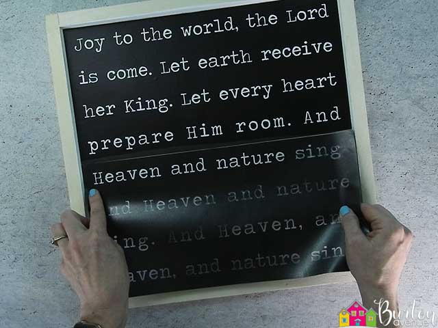 line-up-bottom-stencil - Burton Avenue