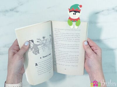 Christmas Elf Bookmarks - Burton Avenue
