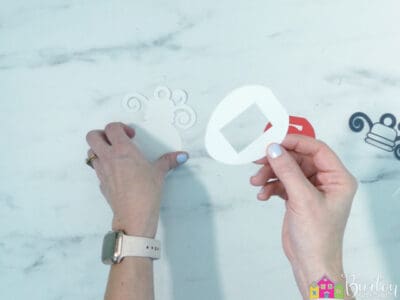 Pull Tab Christmas Light Gift Tag - Burton Avenue