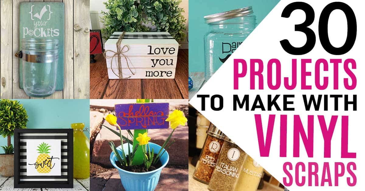Projects to make with your Vinyl Scraps - Burton Avenue
